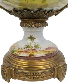 Porcelánová váza s víkem – elegantní dekorativní dóza v klasickém stylu