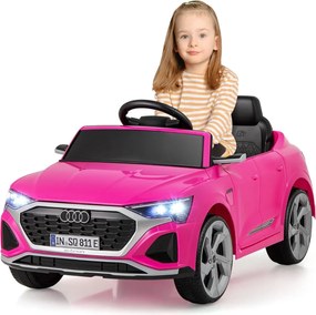 Costway Licencované elektrické vozidlo Audi SQ8 Dětské auto 12-V s dálkovým