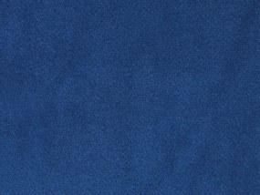 Sametová 3místná  pohovka modrá MAURA Beliani