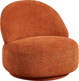 XXXLutz KŘESLO, dřevo, textil, rezavá Carryhome - Křesla klasická - 001491004202