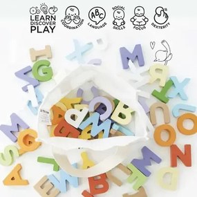 Le Toy Van Petilou Písmena v plátěné tašce / od 1.5 let