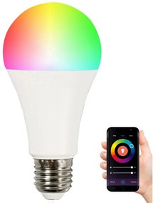 Polux | RGB LED Stmívatelná žárovka A65 E27/11W/230V 2700-6500K Wi-Fi Tuya | SA1121