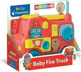 Clementoni BABY Montessori Hasičské auto / od 18 měsíců
