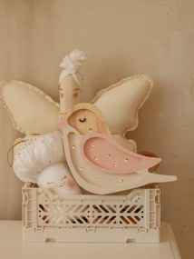 Little Lights Lampa Little Lights Bird Mini Strawbery Cream