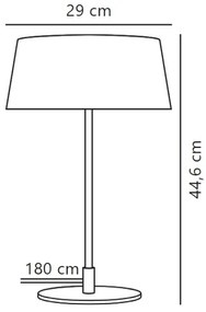 Nordlux - Stolní lampa CLASI 3xE14/10W/230V