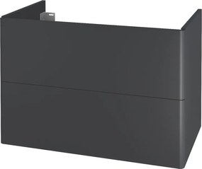 Mereo Mereo, Siena, koupelnová skříňka 80 cm, bílá, antracit, černá , multicolor - RAL lesk nebo RAL mat, CN431S