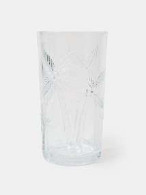Sinsay - Sada sklenic s reliéfním vzorem palem 4 pack - clear