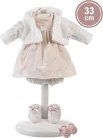 Llorens P33-140 obleček pro panenku velikosti 33 cm / od 3 let