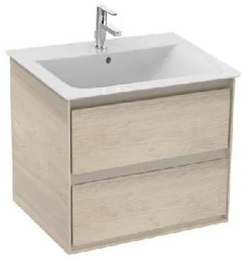 Ideal Standard Connect Air - Skříňka pod umyvadlo, 60x44x52 cm, dekor světlé dřevo/světlá hnědá mat E0818UK