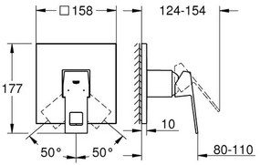 Grohe Eurocube Sprchová baterie 24061000