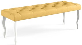 Čalouněná lavice 120x40 cm Amaya Barva: Žlutá - Trinity 18