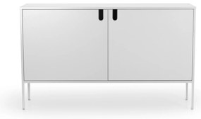 TENZO Dřevěná komoda UNO 148cm bílá 9008554001