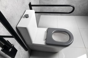 Sapho Sapho, DARIO RIMLESS WC kombi mísa s nádržkou, spodní/zadní odpad, bílá, MC102