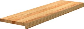 Nášlapy na schody 4 ks světle hnědé 90x25x2 cm masivní dub 3282955
