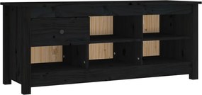 vidaXL Botník 110 x 38 x 45,5 cm masivní borovice [814594] Barva: Přírodní