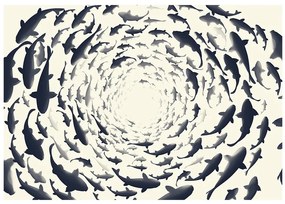 Fototapeta - Fish swirl