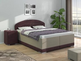 Vysoká čalouněná postel Kappa 220x200 cm - výběr barev