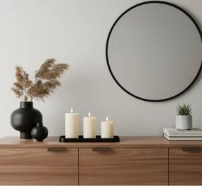 SADA 3x LED Svíčka BRILLO LED/3xAAA krémová + dálkové ovládání