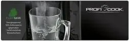 ProfiCook HWS 1168 černý-nerez / Dávkovač horké vody / 2600W / 2.2L