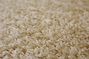 Vopi, Metrážový koberec Color Shaggy béžový - neúčtujeme odřezky z role, na míru, šíře 2m,3m,4m, béžová, ab (mřížka), dětský pokoj