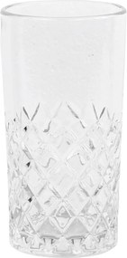 Sklenička s diamantovým brusem Lorient - Ø 8*15 cm / 400ml