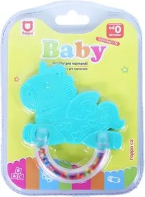Chrastítko a kousátko jednorožec modré / Chrastítko / Plast / od naroz