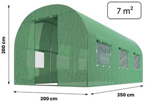 Bestent Zahradní fóliovník 2x3,5m s UV filtrem STANDARD