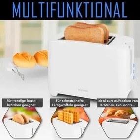 Bomann TA 6065 CB bílá / Topinkovač / 750W