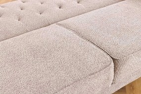Designová rozkládací sedačka Talise 220 cm šedo-hnědá