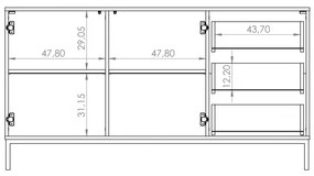 Komoda QUARTY QT-01