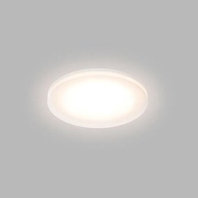 LED2 2050131 Static, zápustné svítidlo se saténovým difusorem, 7W 3000K, průměr 9,2cm, IP44
