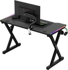 Huzaro Hero 2.3 RGB černá / Herní stůl / 120 x 60 x 72 cm