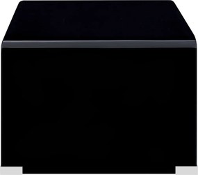 vidaXL Konferenční stolek 98 x 45 x 31 cm tvrzené sklo [284734] Barva: Černá