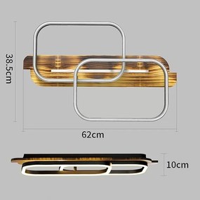 stropní svítidlo Led stmívatelná s dálkovým ovládáním 36 W 3600 LM