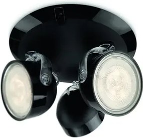 Philips Dyna 3x3W černá / LED bodové svítidlo / 810lm / 2700K / IP20 /