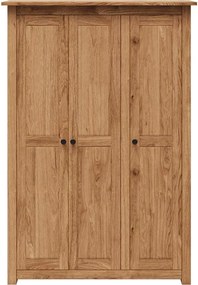 Šatní skříň se 3 dveřmi 118x50x171,5 cm borovice řada Panama 282661