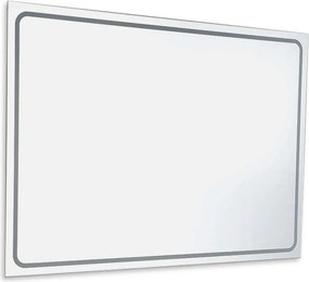 Sapho Gemini II - Zrcadlo s LED osvětlením 100x70 cm GM100