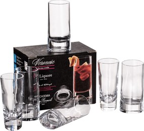 Skleničky na likér Arieen – 6 ks, 75 ml
