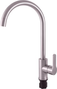 Slezák - RAV Dřezová baterie ZAMBEZI - ZA109.x/4IN, Nerez Připojovací hadičky - závit: 3/8"