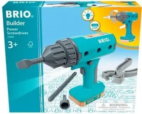 BRIO Stavebnice BUILDER Vrtačka na baterie / od 3 let