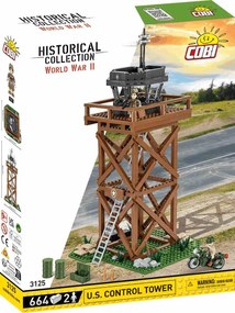 Cobi 3125 world war ii americká kontrolní věž 1:35