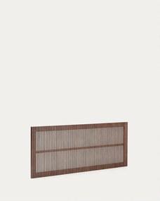 Čelo postele z jasanového dřeva v tmavě přírodní barvě 175x70 cm Beyla – Kave Home