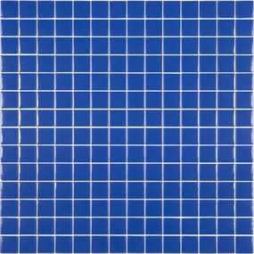 Hisbalit Skleněná mozaika modrá Mozaika 320C MAT 2,5x2,5 2,5x2,5 (33,33x33,33) cm - 25320CMH