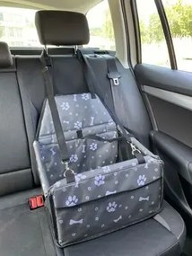 SIXTOL CAR BASKET JERRY / Košík na psa do auta / 43 x 35 x 25 cm