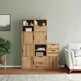 Boční skříňky 5 ks "ODDA" 40x24x79 cm Borovicový masiv 3365356