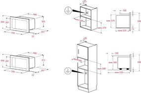 Vestavná mikrovlnná trouba Teka ML 820 BIS WX