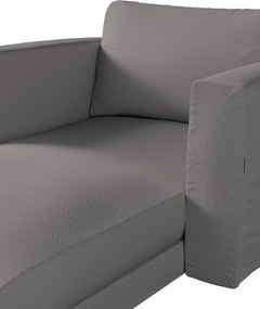Potah na IKEA Norsborg šezlong s loketními opěrkami barva béžová látka pletený vzor