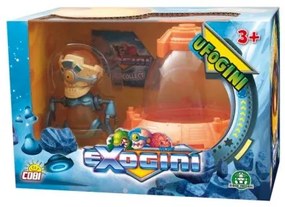 Cobi EXOGINI Ufo s figurkou, Oranžový talíř