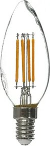 RETLUX RFL 400 Filament C35 E14 candle 5W / 550 lm / 3000K - teplá bíl
