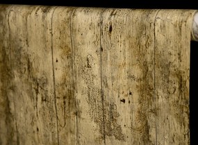 Ergis Ubrus PVC s textilním podkladem 33J/04, dřevo béžové,  š.140cm (metráž)